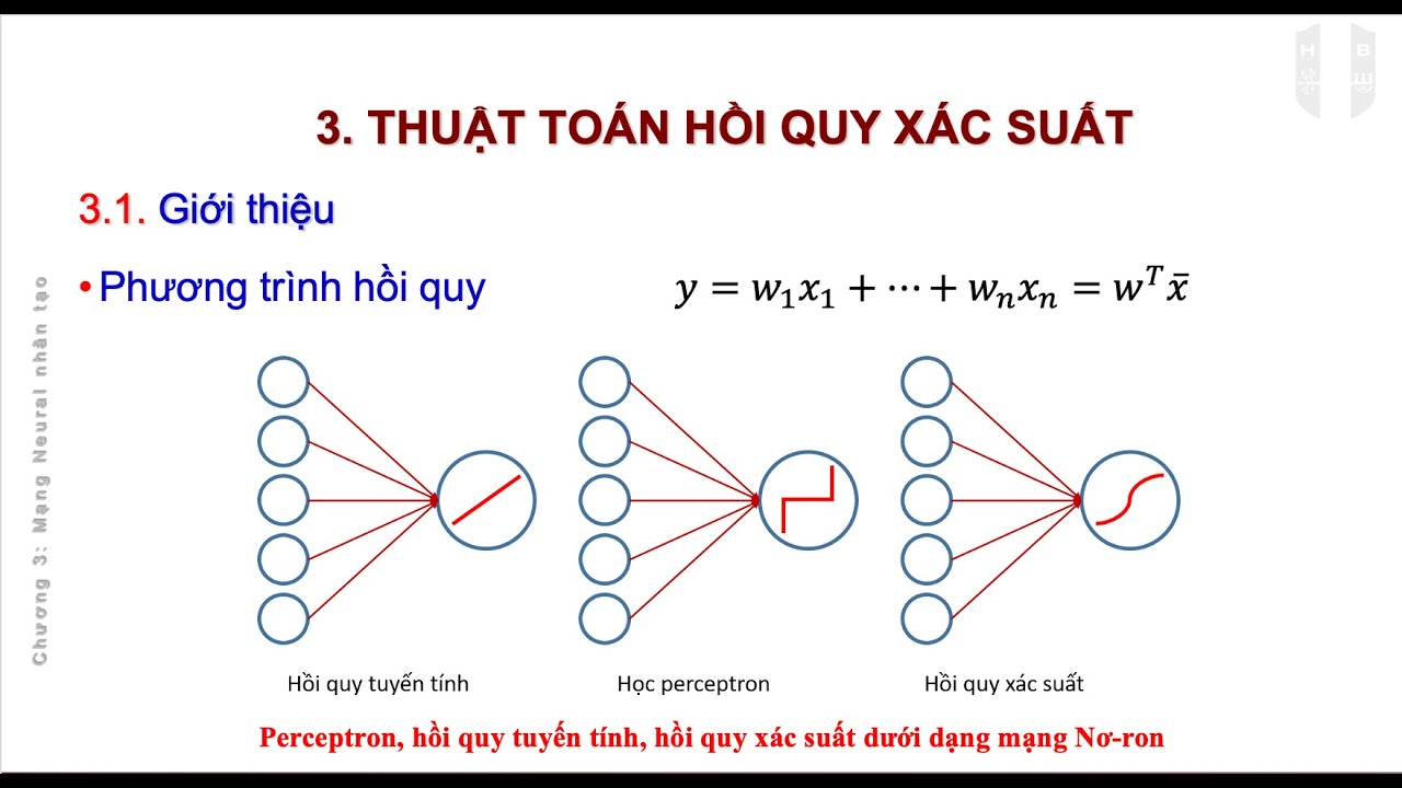 3. Học Máy - Hồi quy Xác xuất - logistic regression - YouTube