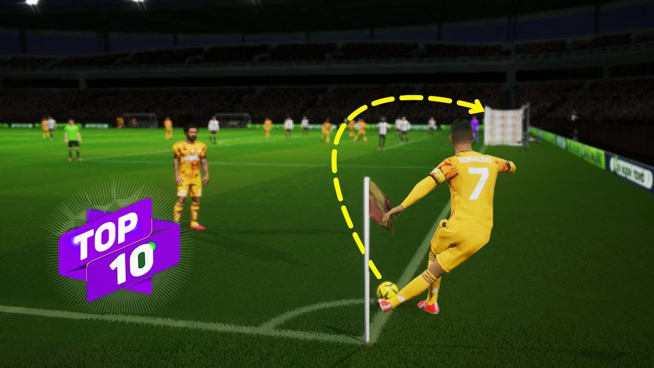 DLS 22 - TOP 10 BEST GOALS | Dream League Soccer 2022 - YouTube