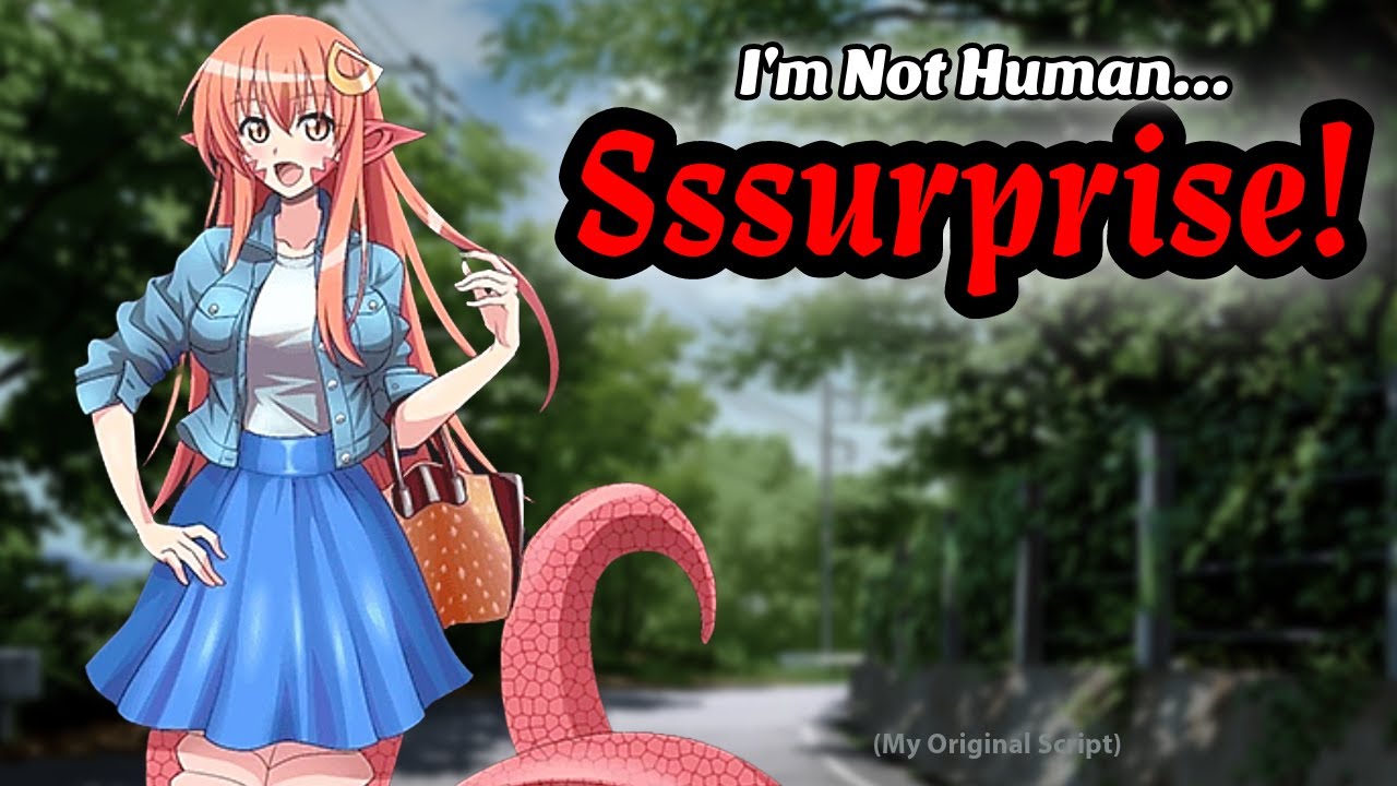 Your Online Girlfriend is a Lamia?! [Meeting Up IRL] [Cute Monster Girl ...