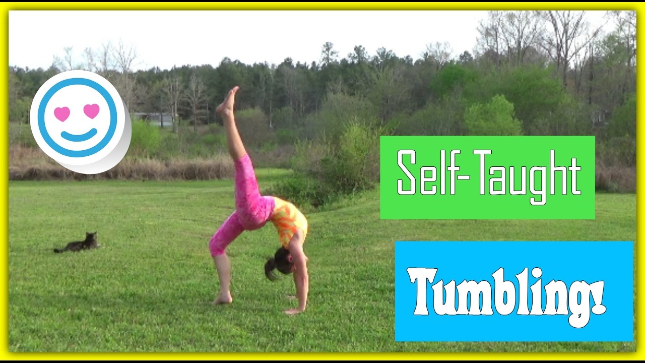 Random Gymnastics Tumbling | Self-Taught Gymnastics - YouTube
