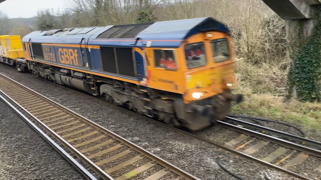 Class 66 | 66776 ‘Joanne’ + 66720 ’Wascosa’ | Top & Tail | GB ...