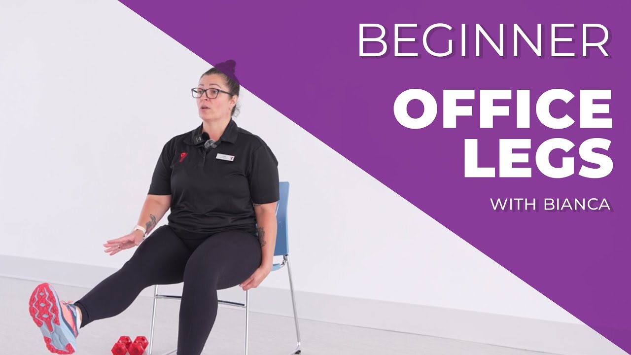 Office Leg Day Workout - YouTube