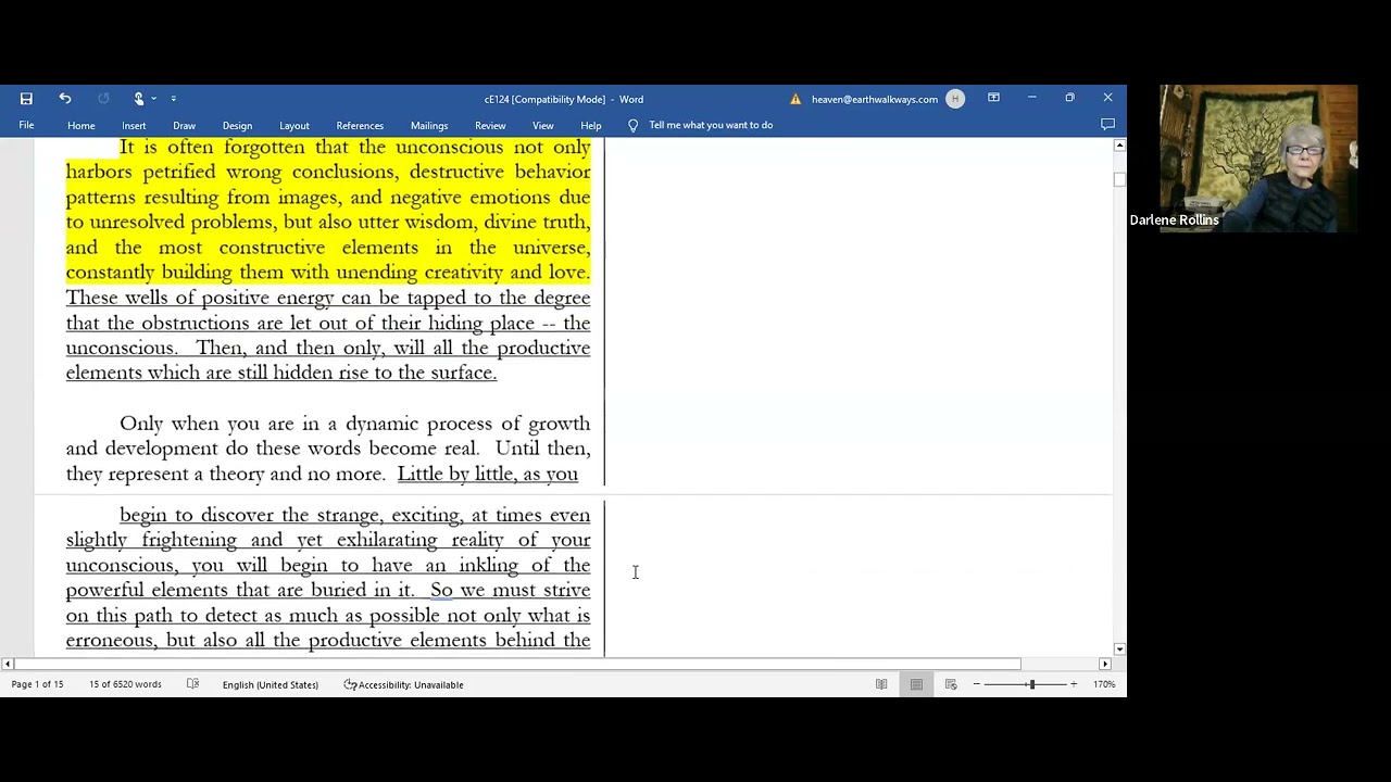 Pathwork lecture 124 Language of the Unconscious: The Yes and the No current. - YouTube