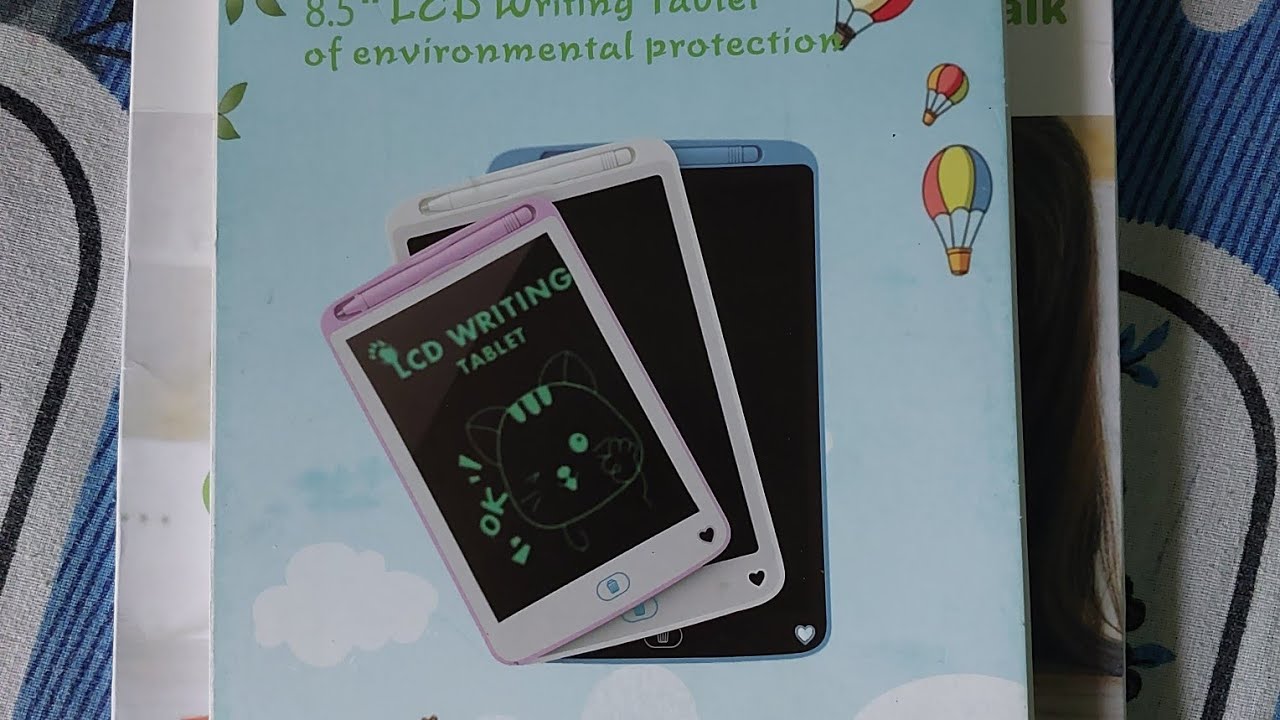 12 inch LCD writing tablet unboxing - YouTube