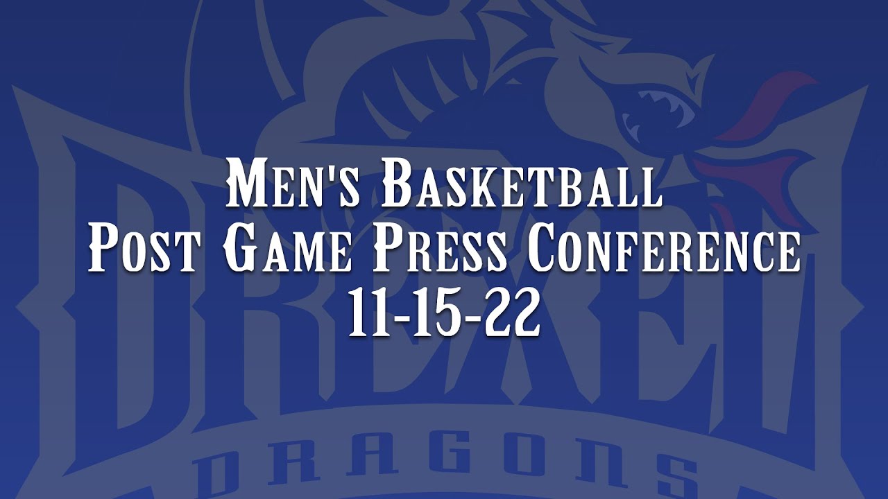 Men's Basketball Press Conference 11-15-22 - YouTube