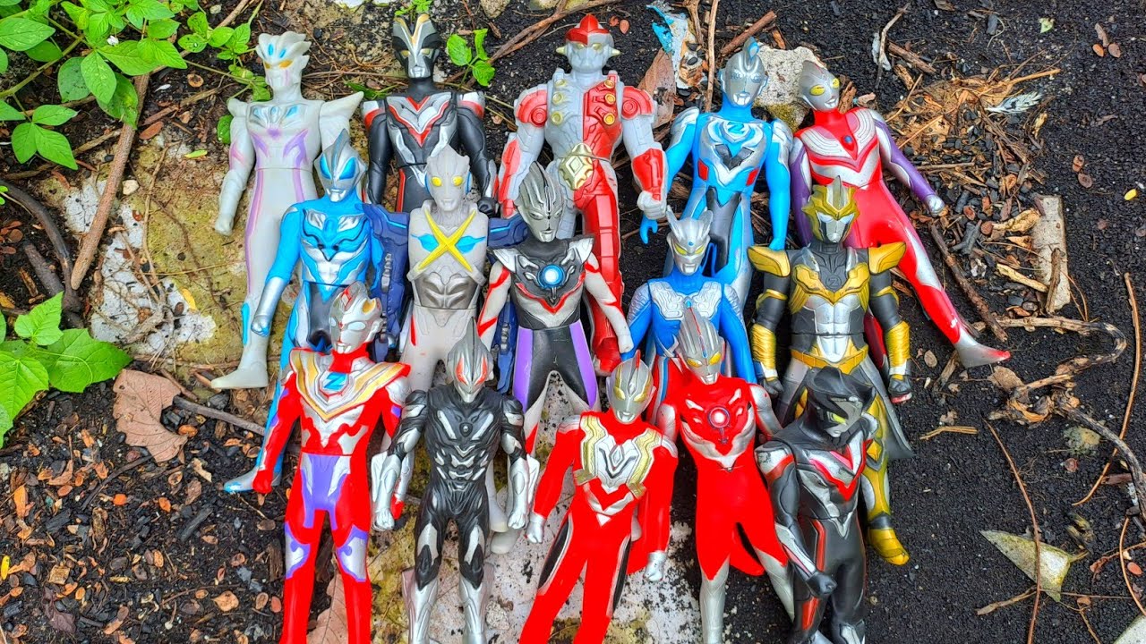 menemukan mainan ultraman x,ultraman x delta,ultraman victory,ultraman orb,ultraman ribut ...