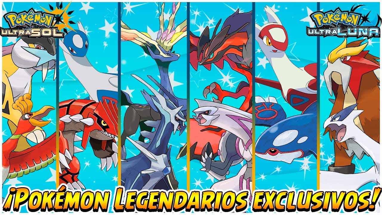 ¡Legendarios exclusivos de Pokémon Ultrasol y Pokémon Ultraluna! - YouTube