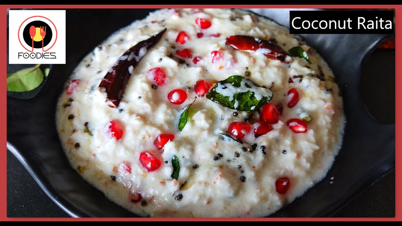Coconut Raita | Healthy Recipe | Ofoodies - YouTube