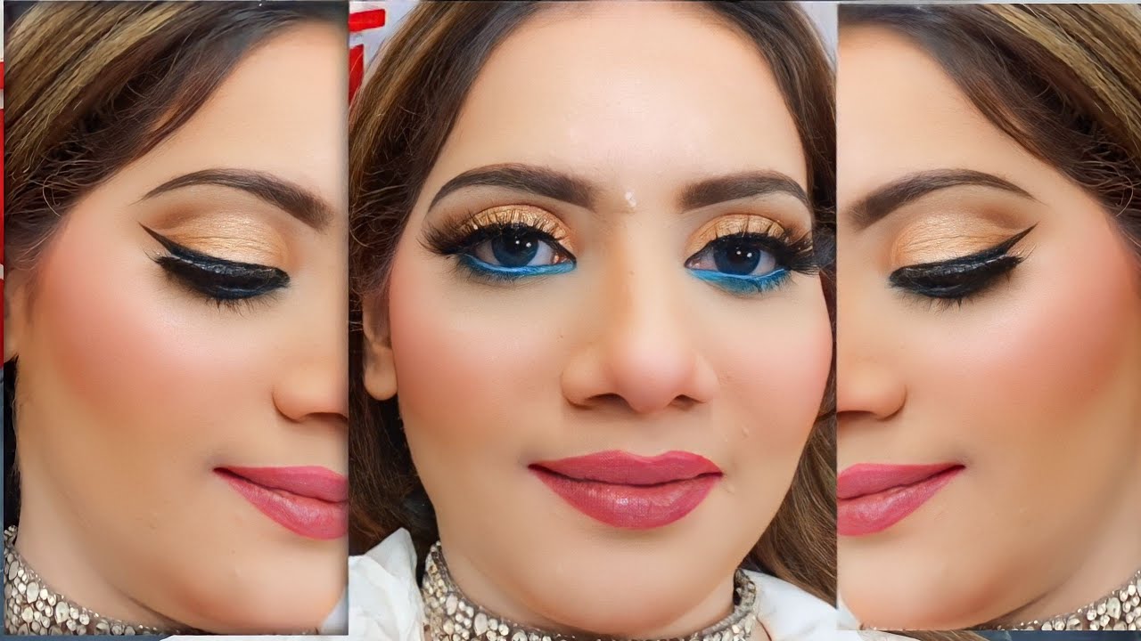 Easy step by step Model Look Party Makeup Tutorial for Beginners ...