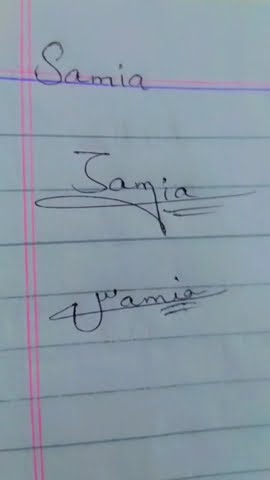 #signature for samia #iqra #shorts #youtubeshort #viralreels # ...