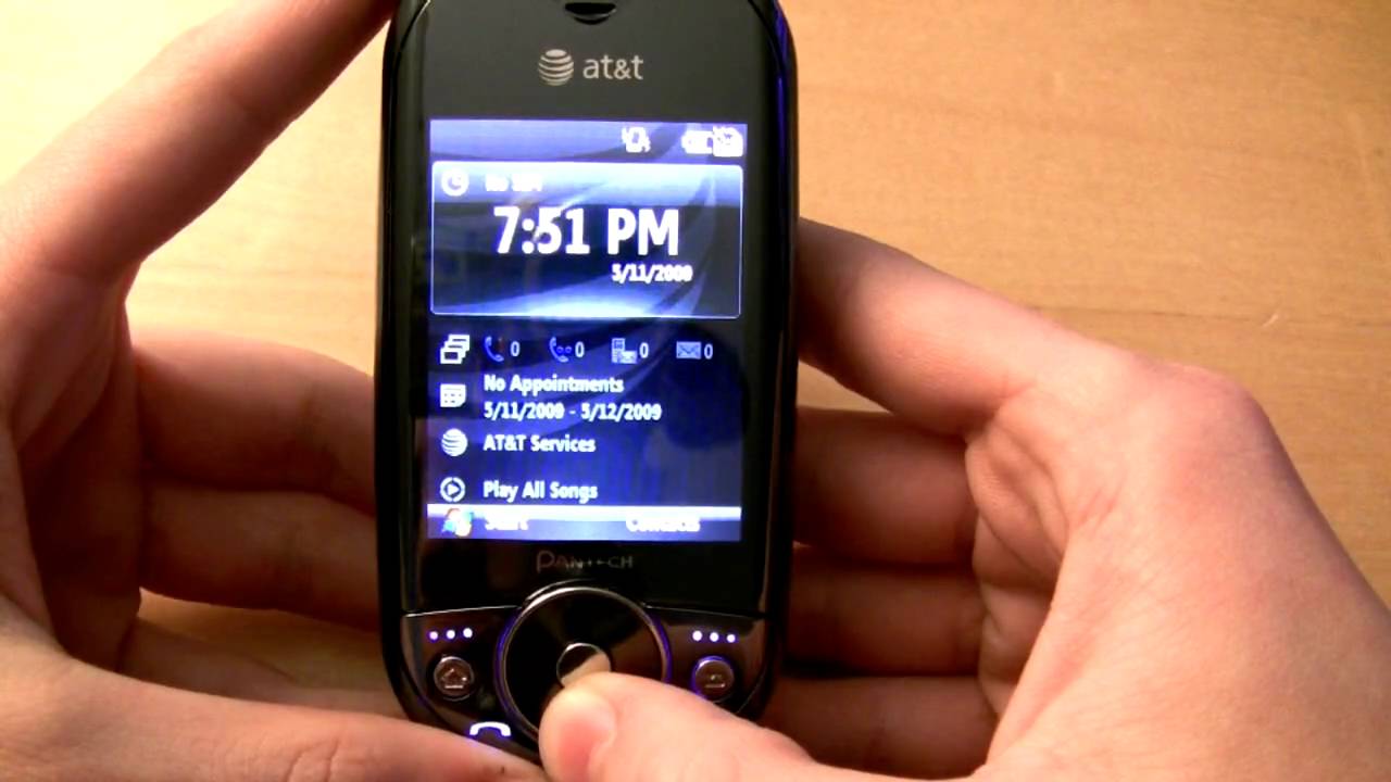 Pantech Matrix Pro Overview - YouTube