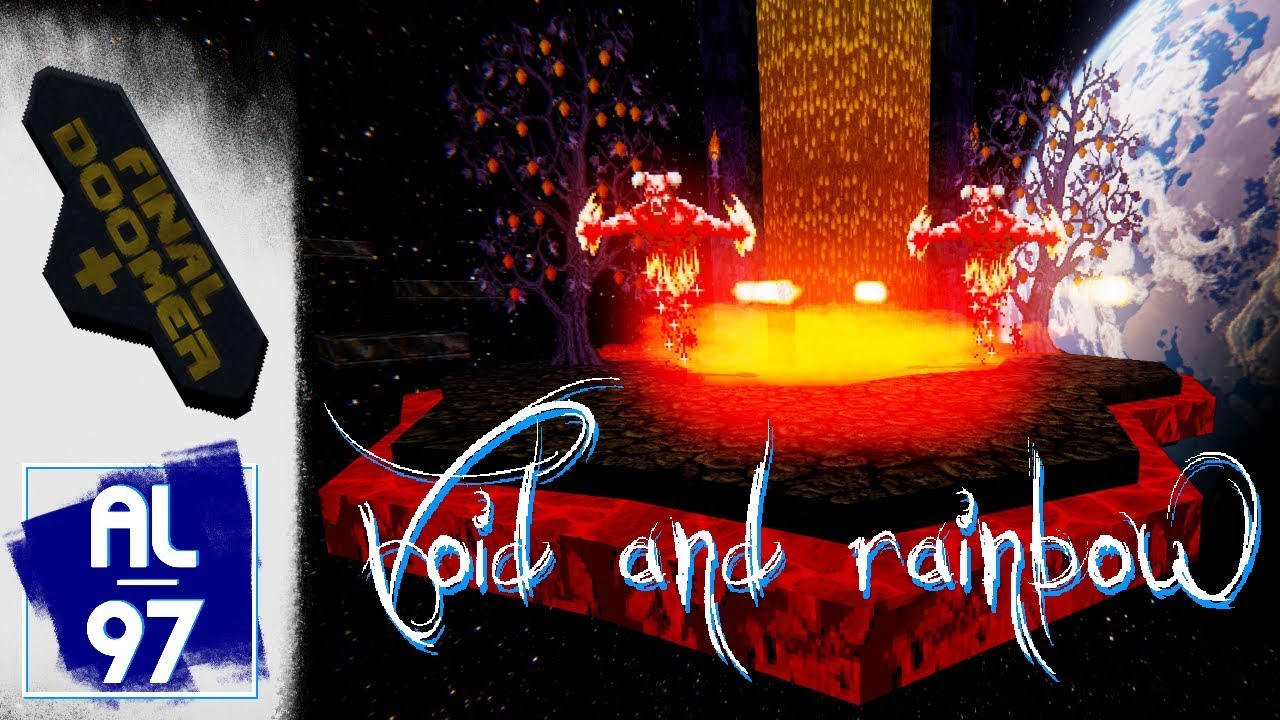 [DOOM II] VOID AND RAINBOW (Final Doomer+ mod, Ultra-Violence difficulty, 100% Kills) - YouTube