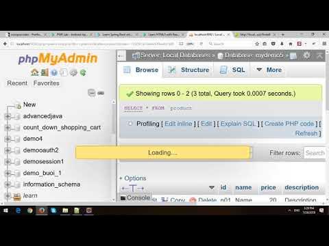 CRUD Java Swing and Spring Rest API with Retrofit Part 1 720p 10fps H264 192kbit AAC - YouTube