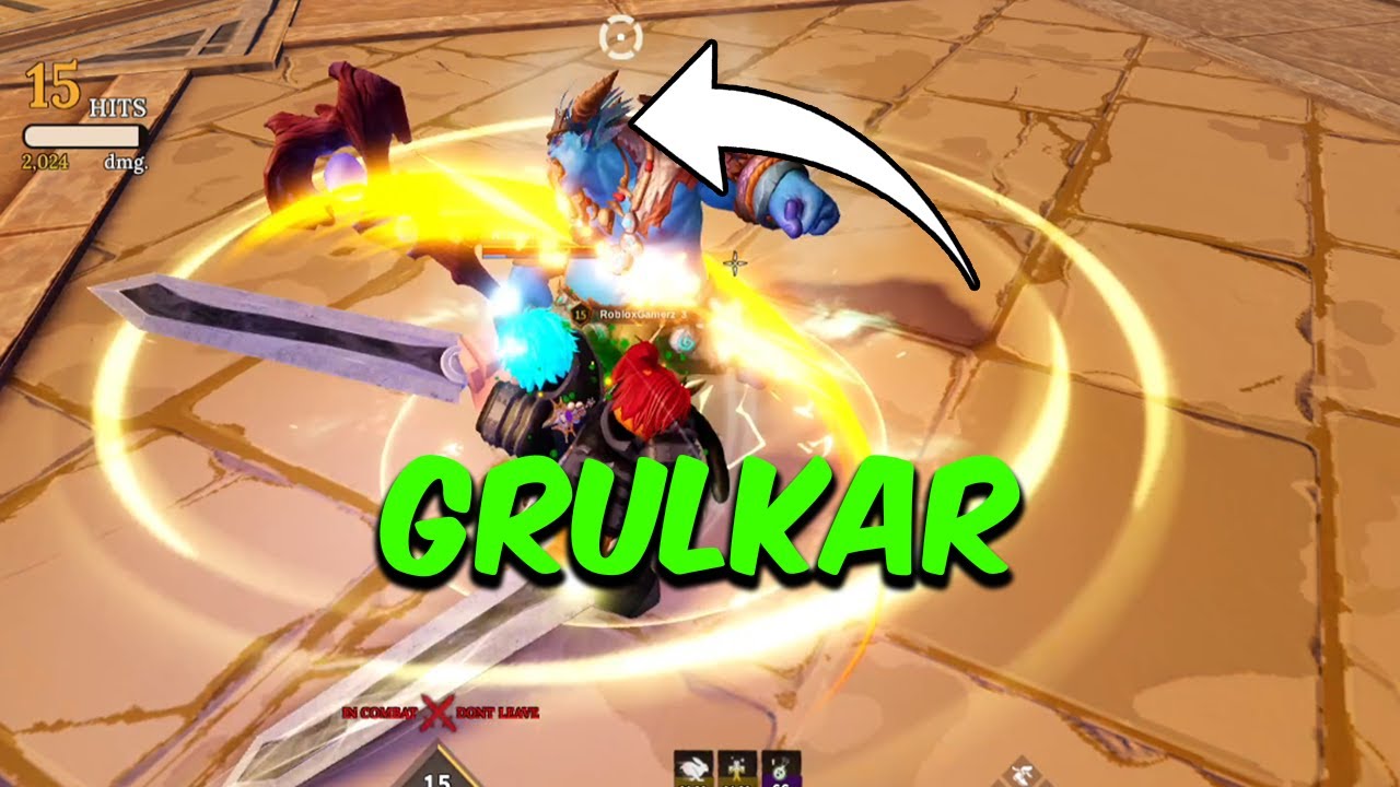 EASY GRULKAR BOSS FIGHT (DUO) IN DEVAS OF CREATION | ROBLOX - YouTube