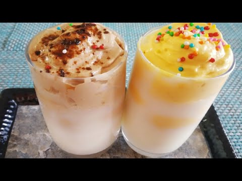 Dalgona MilkShake/Mango Dalgona MilkShake/Bourn Vita MilkShake / 2 Type ...