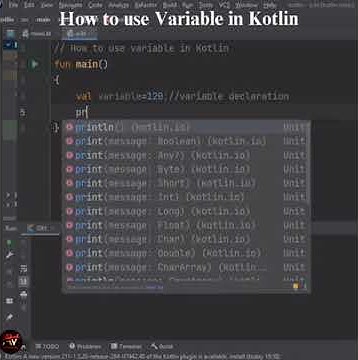 How to use Variable in Kotlin | Kotlin Language| Prof.Antony Vijay #shorts - YouTube