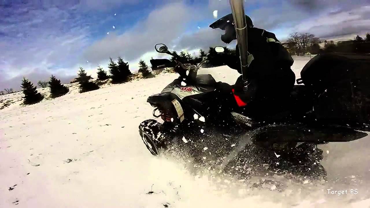 TGB Target 550 EFI iRS & SNOW - YouTube