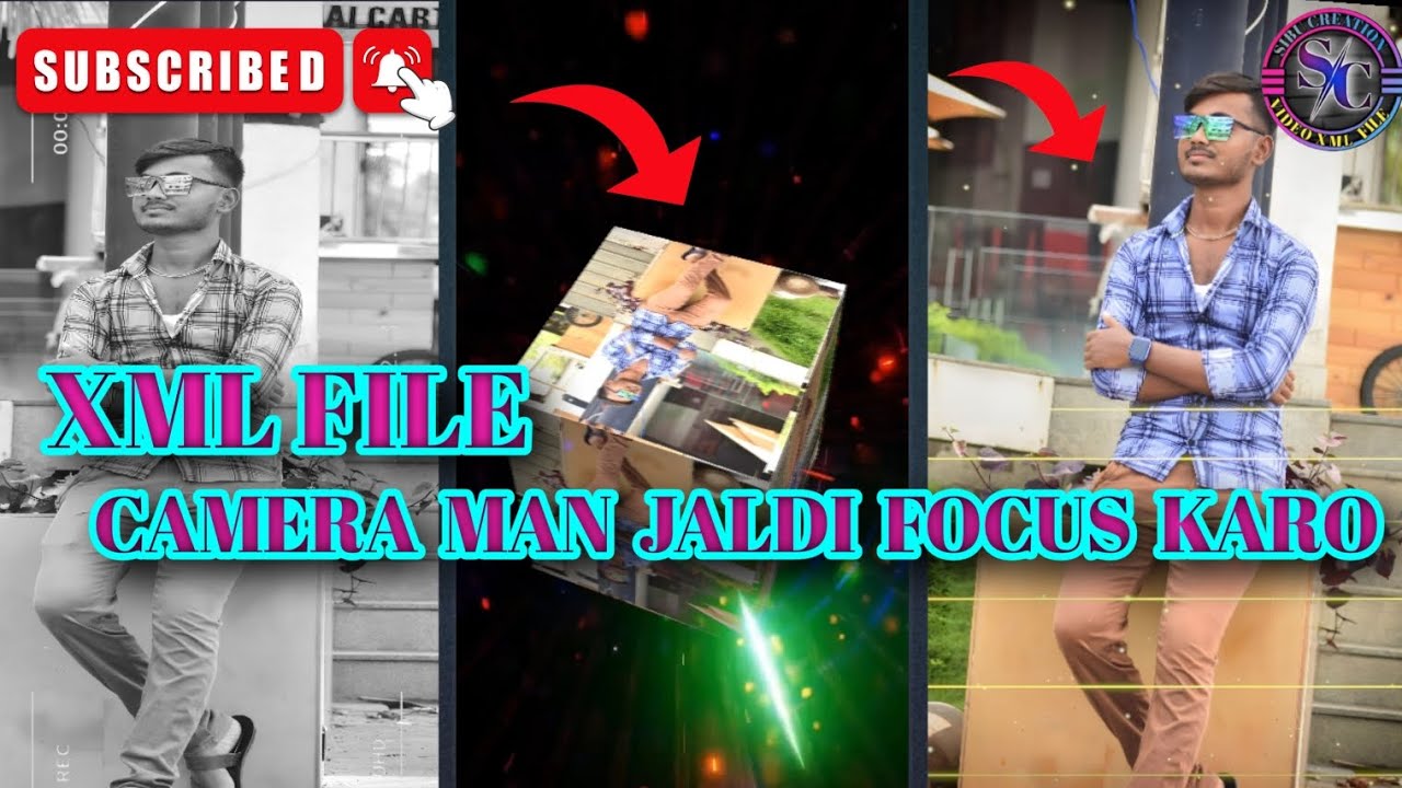 CAMERA MAN JALDI FOCUS KARO || NEW TRENDING || ALIGHT MOTION || XML ...