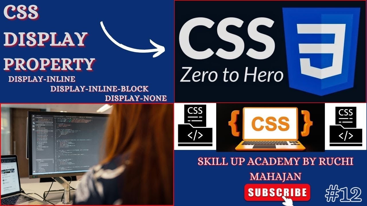 Css Display Property Css Course For Beginners Html And Css Css 6498