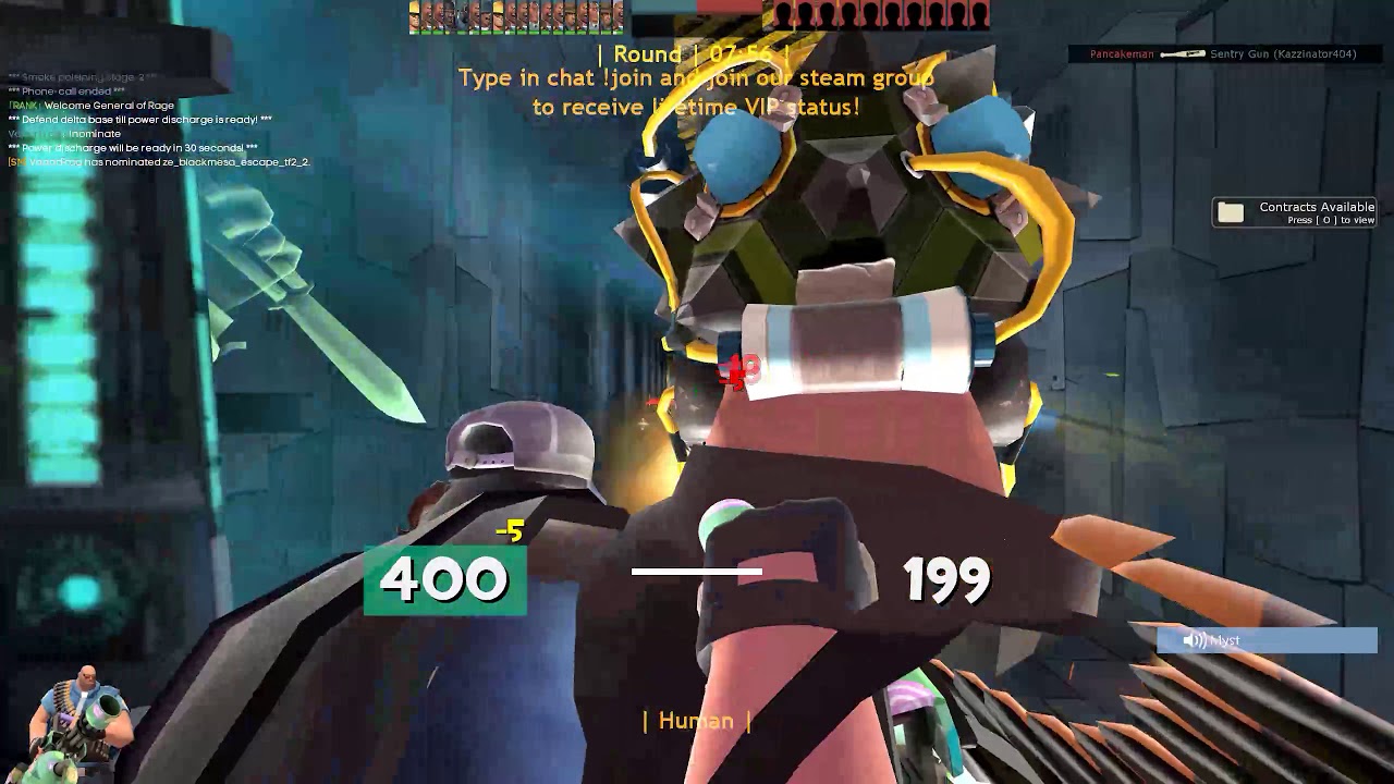 TF2: Zombie Escape - Delta Escape final - YouTube