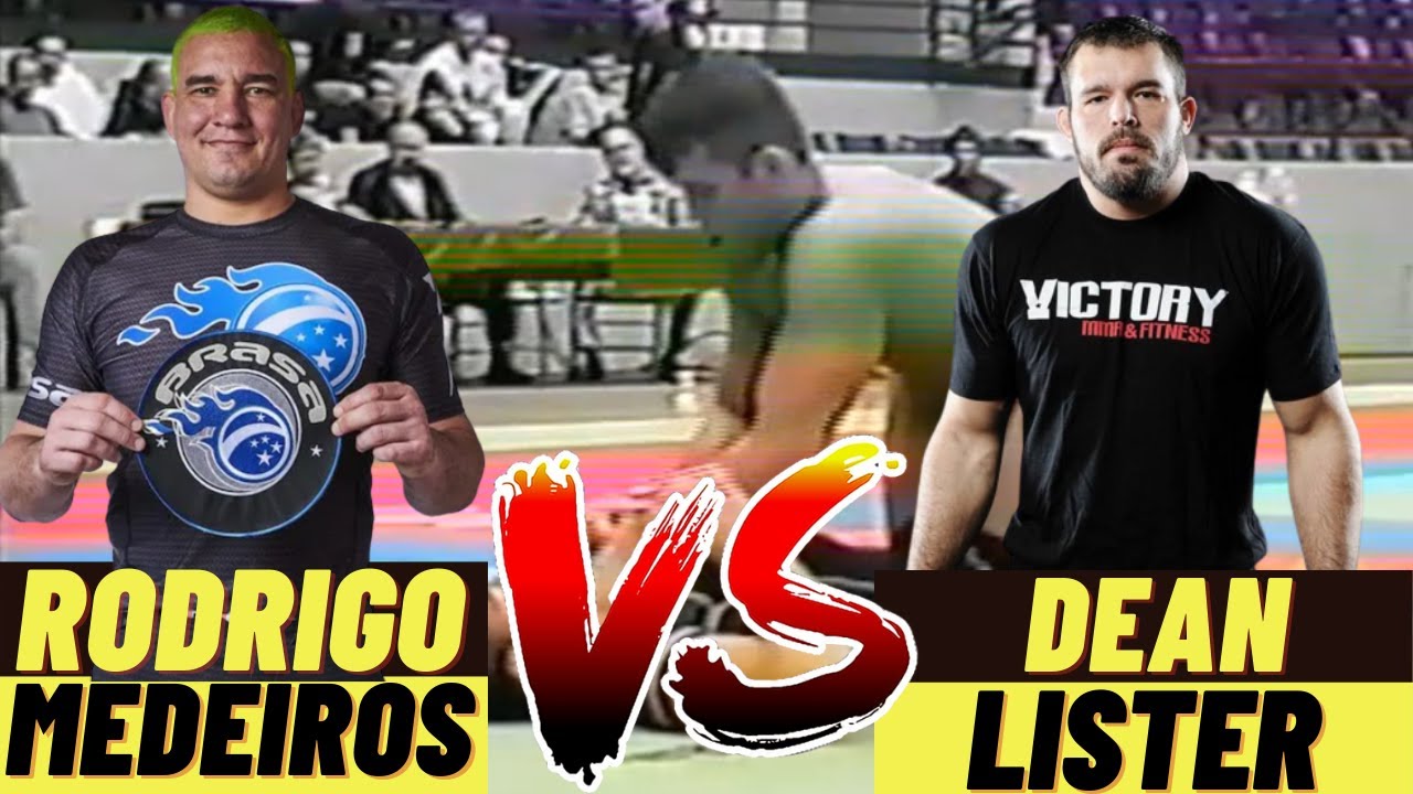 Dean Lister vs Rodrigo Comprido Medeiros No Gi Grappling Match - YouTube