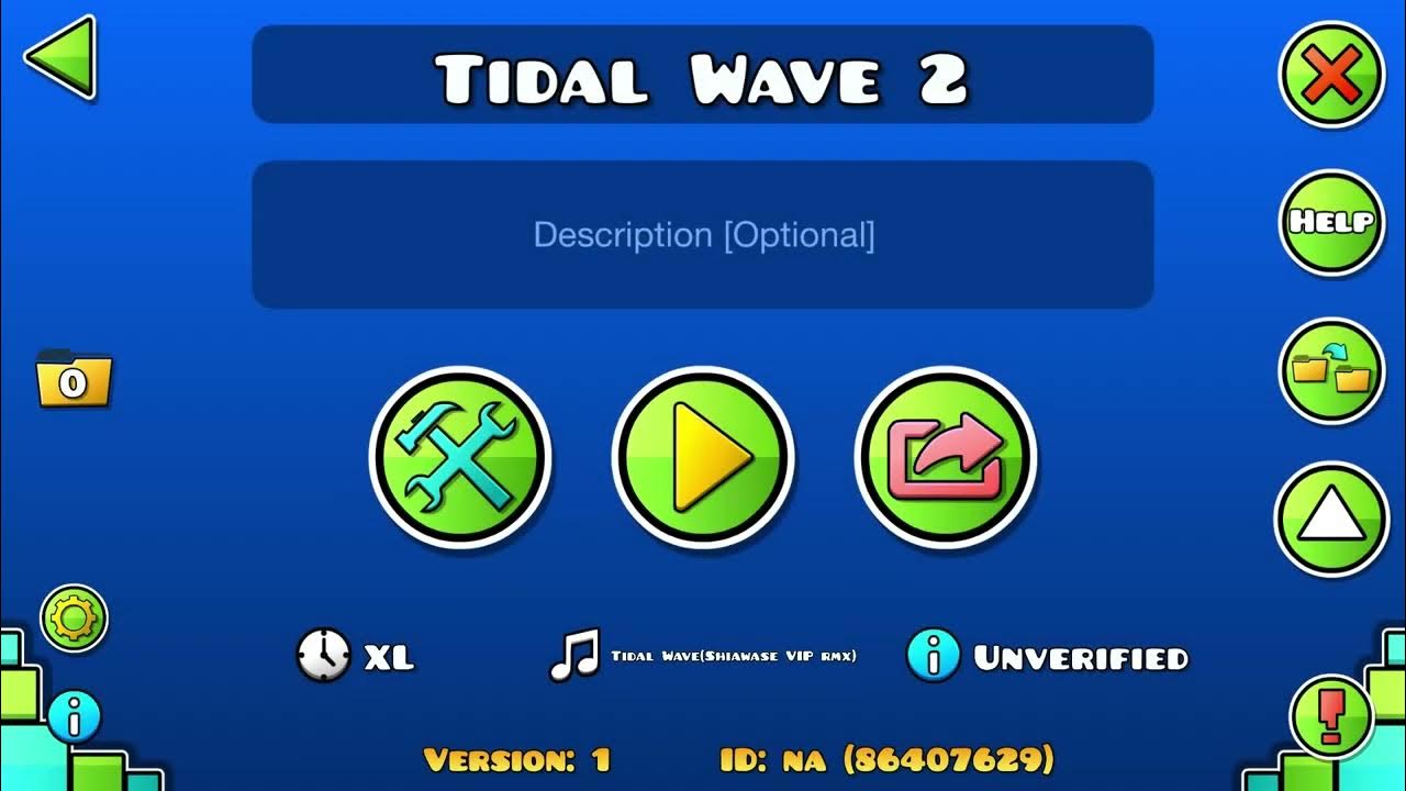 trying to beat tidal wave with speedhacks - YouTube