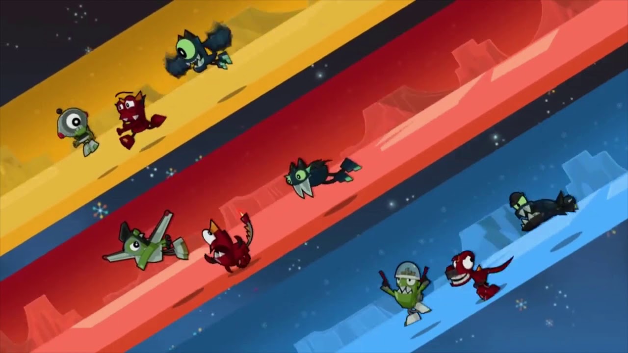 Mixels Soundtrack - Glowkie Chase - YouTube