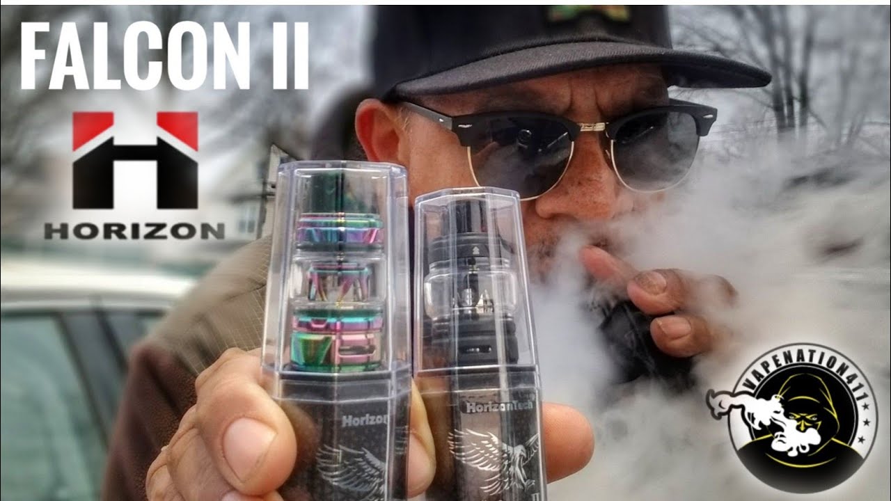 Horizon Tech Falcon II Tank Sector Mesh Coil Review - YouTube