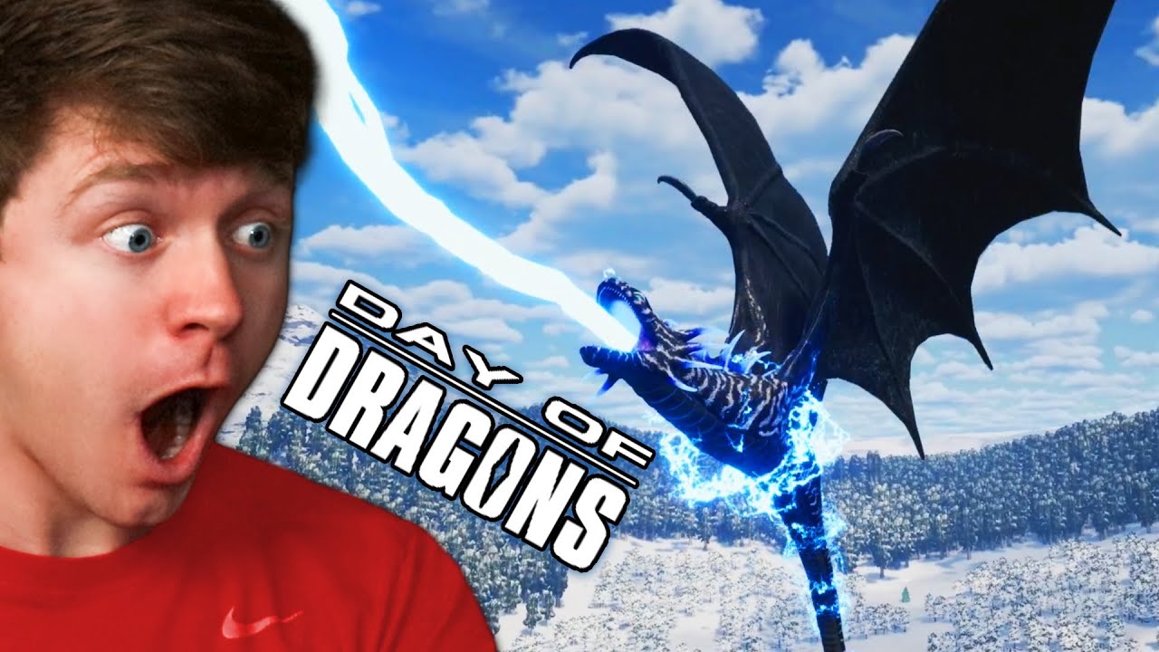 Becoming the ADULT ELECTRIC DRAGON! - Day of Dragons - YouTube