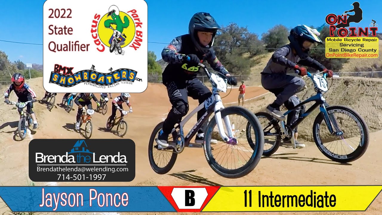 11 Intermediate Jayson Ponce/ 2022 Cactus Park BMX State Qualifier ...