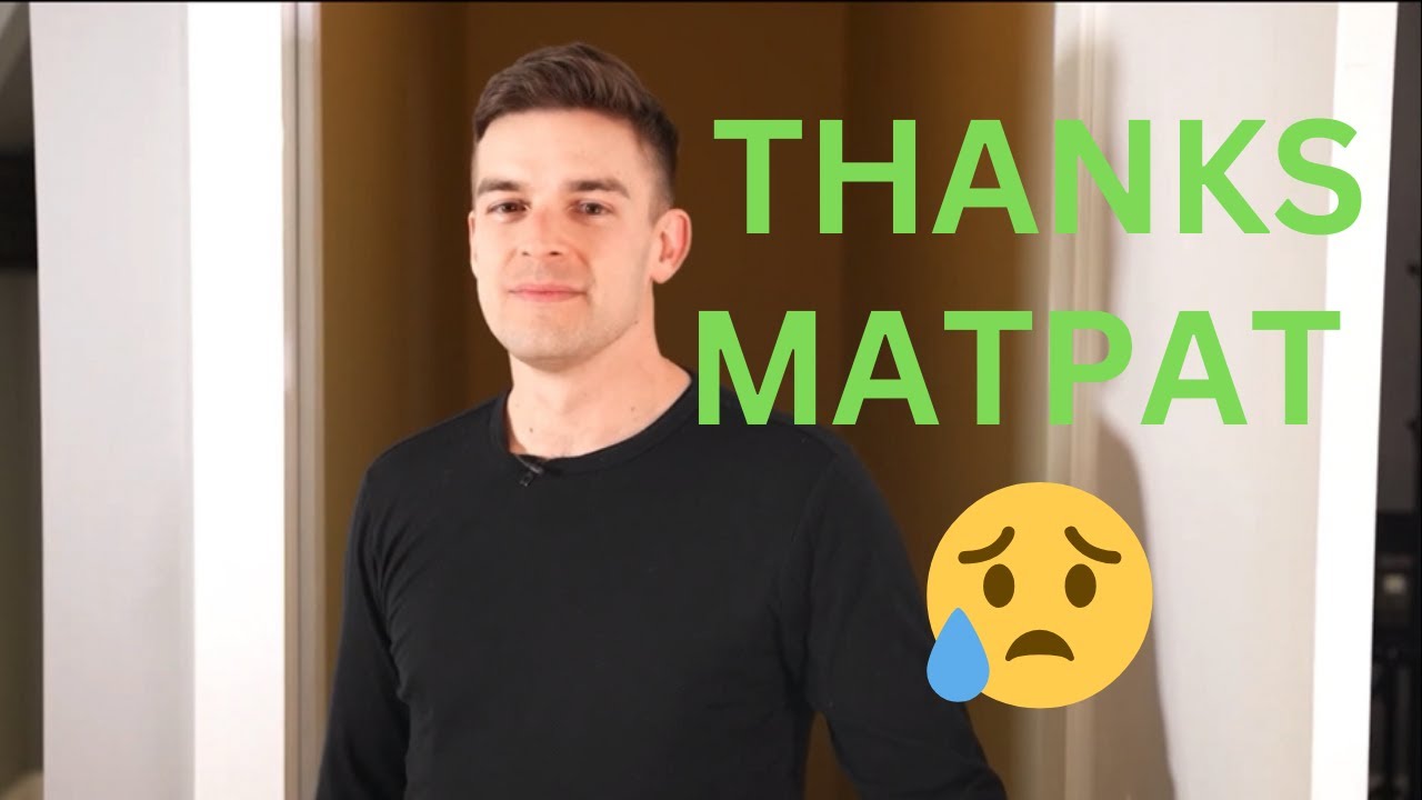 Thank You MatPat 😢 - YouTube
