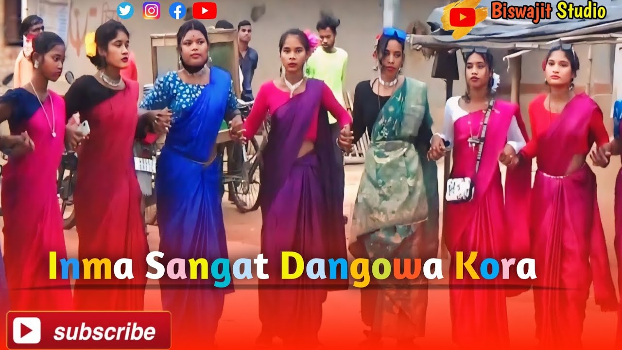 Inma Sangat dangowa kora||New Santali Orchestra Bapla Dance video ...