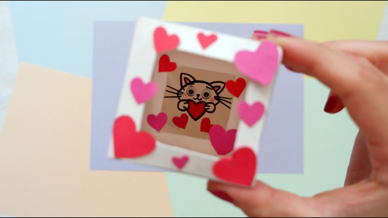 Surprise Pop-Up Card | Paper Crafts | 3D Magic Box Tutorial | DIY Paper gift - YouTube