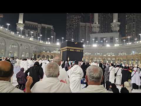 Kabeye Karşı Hatim Duası.   #kabe #hatim #duası #mekke #umre 