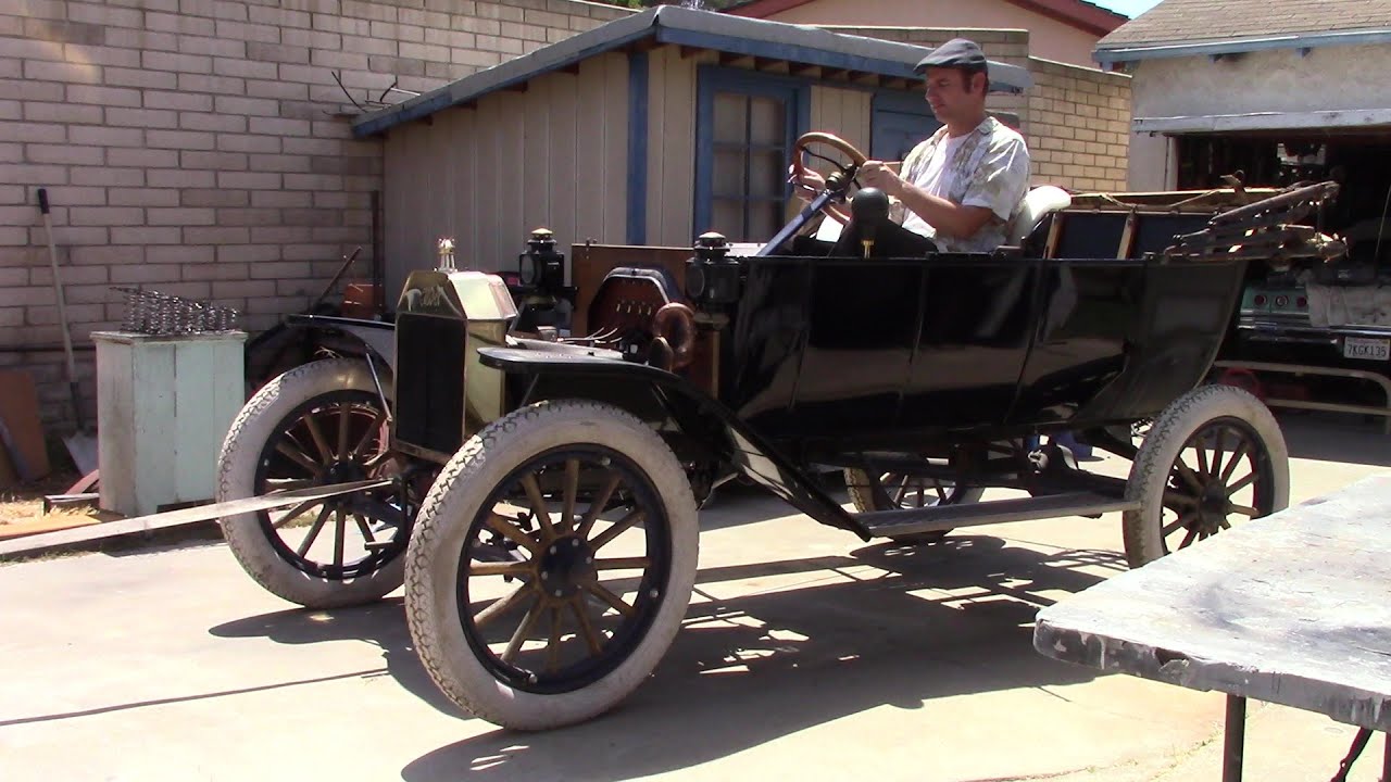 Will it start? overhauled Model T engine. - YouTube