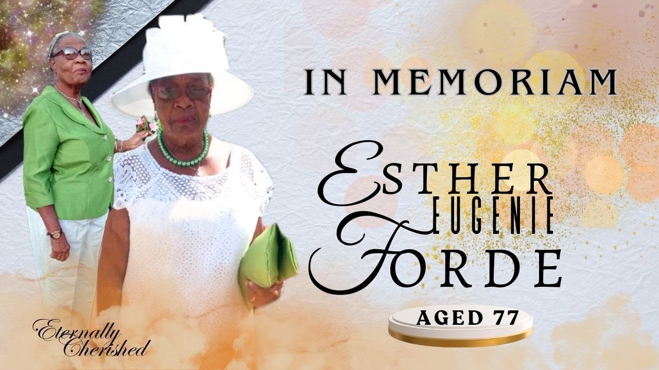 I n M e m o r i a m - ESTHER EUGENIE FORDE - YouTube