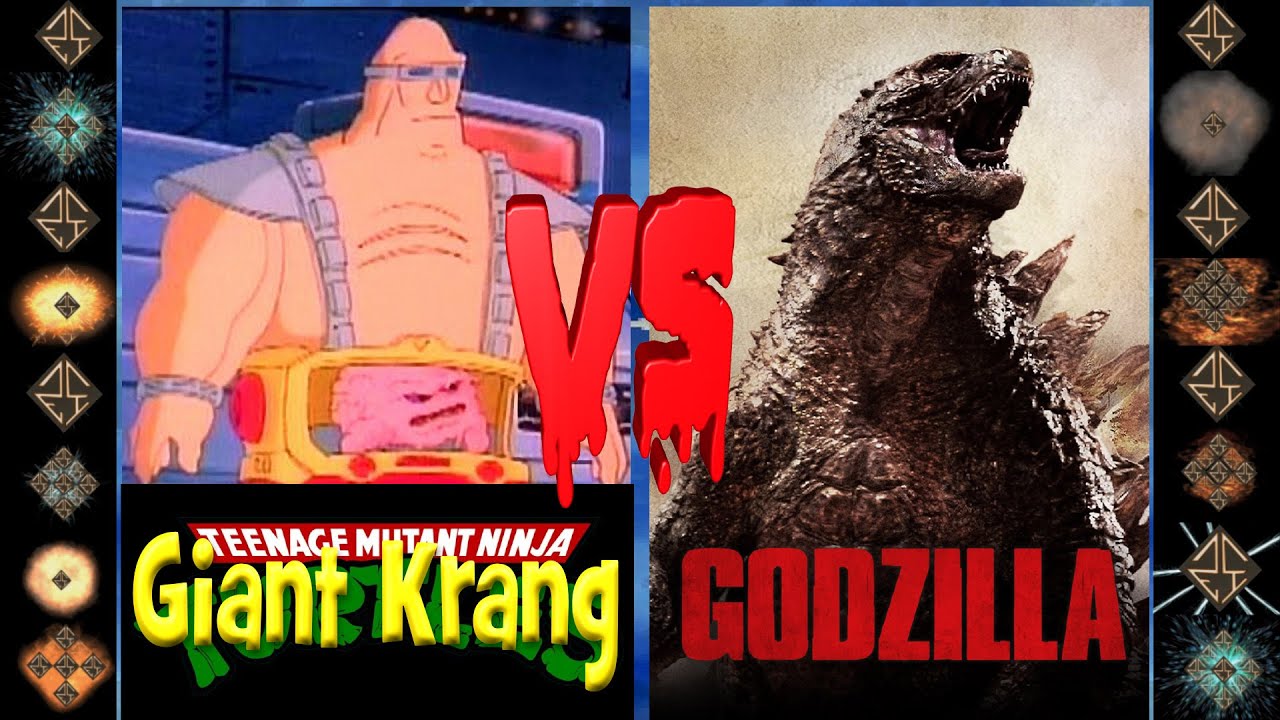 Giant Krang (TMNT) vs Godzilla (Original) - Ultimate Mugen Fight 2015 ...