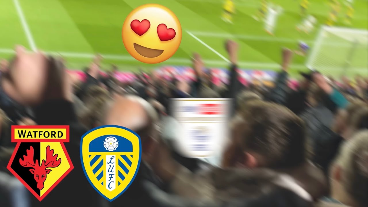 LATE LEEDS LIMBS AT VICARAGE ROAD!😍😱 Watford 2-2 Leeds United | 2023/24 ...