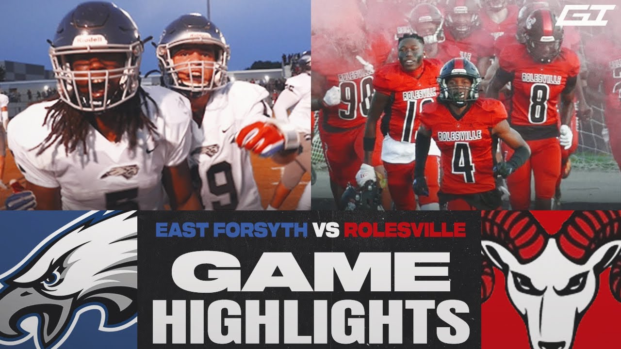 East Forsyth vs Rolesville | Eagles shutout #1 team in the East ...