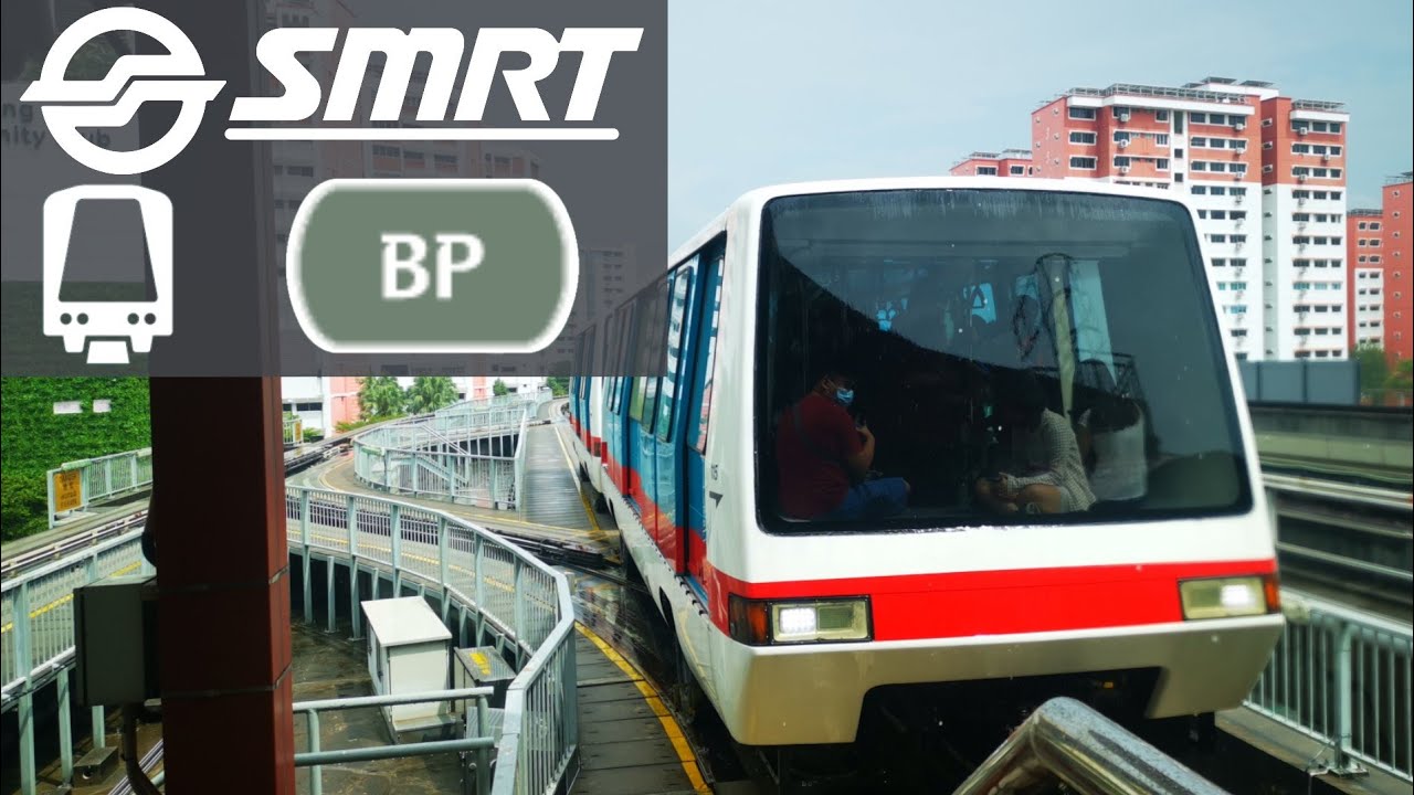 [Train Ride] SMRT BPLRT C801 (2-Carts) 111/115 Chua Chu Kang to Bukit ...