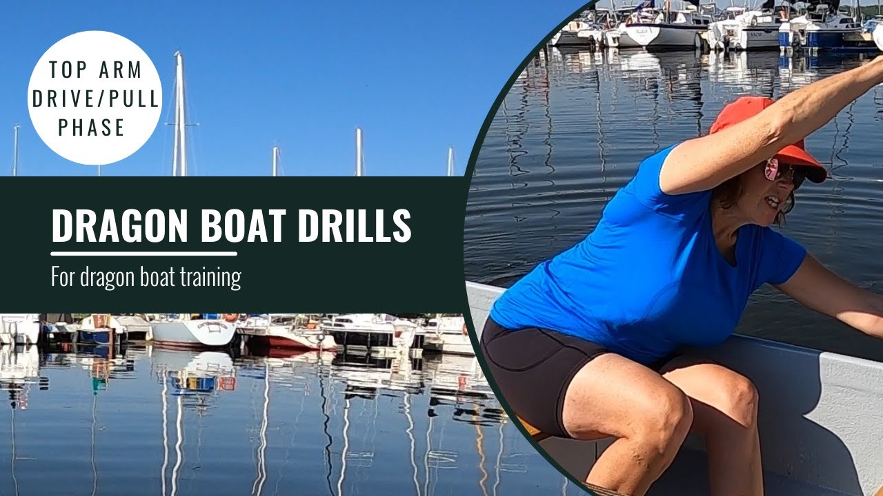Dragon Boat Stroke - Top Arm Drive And Bottom Hand Pull - YouTube