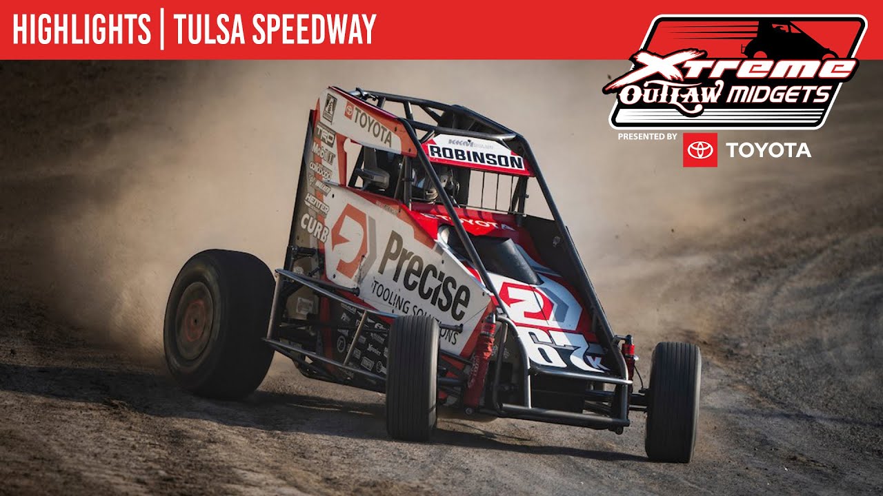 Xtreme Outlaw Midget Series Presented by Toyota | Tulsa Speedway | July ...