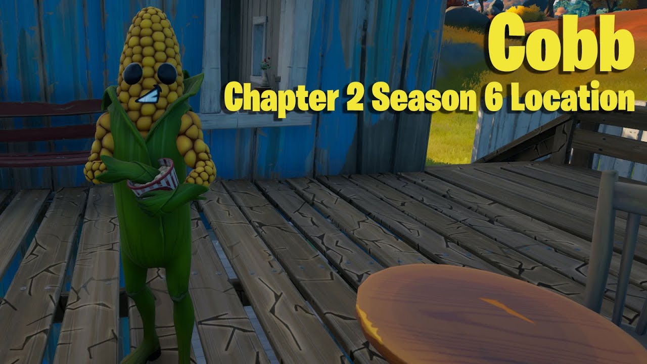 Cobb Location [Character #45] Fortnite Chapter 2 Season 6 - YouTube