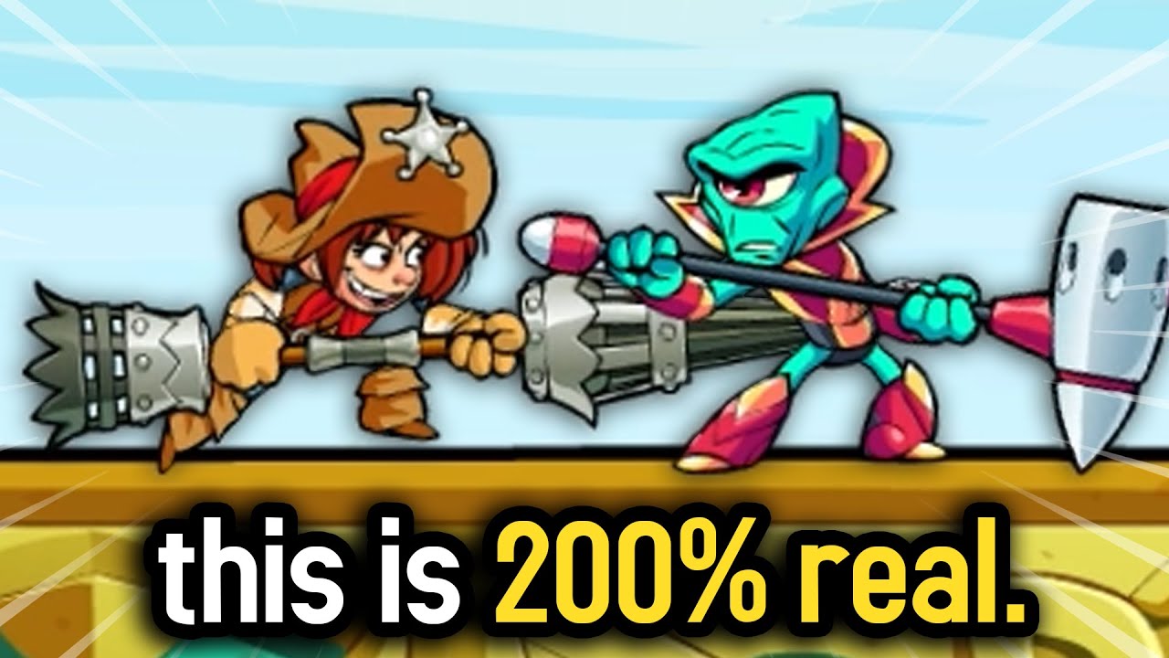 I played the earliest versions of Brawlhalla, again. - YouTube