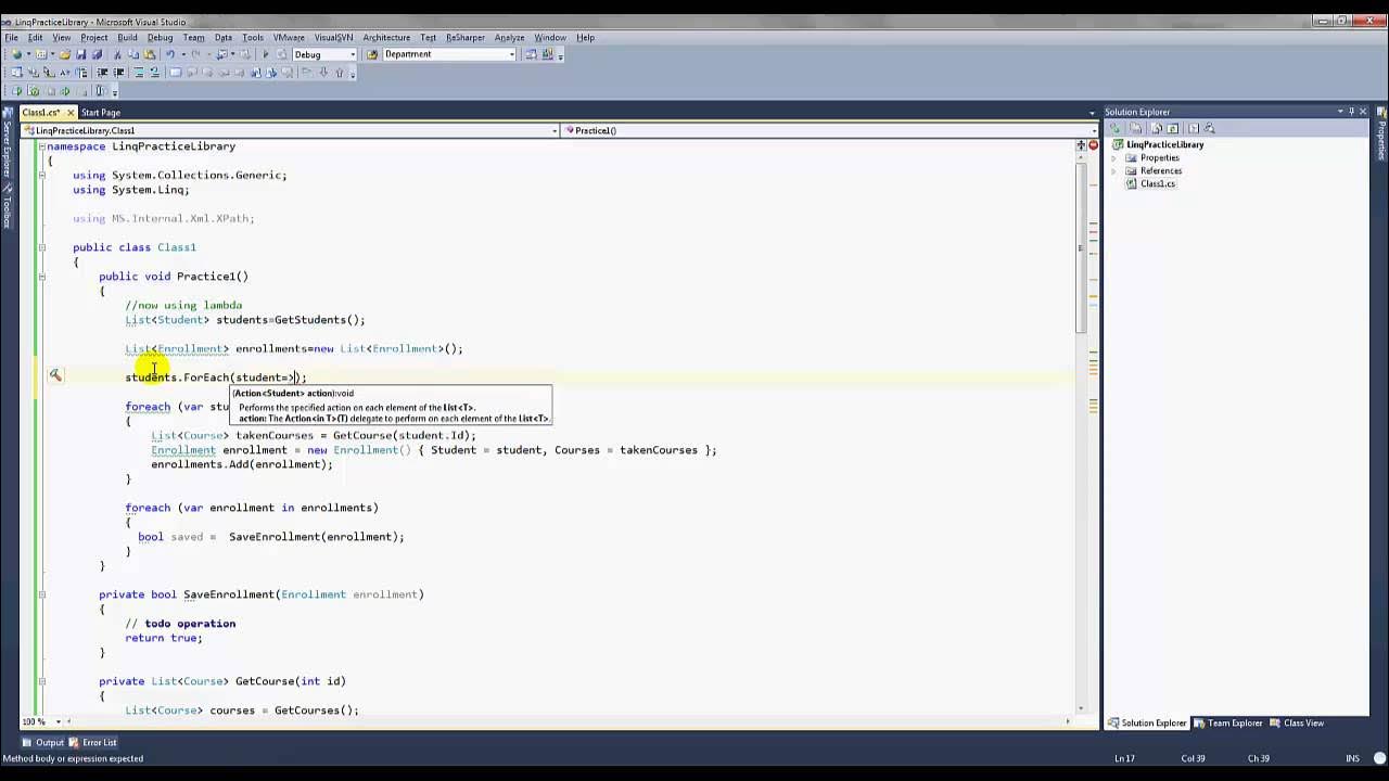 Linq: Generating Complex Lambda Expression - YouTube