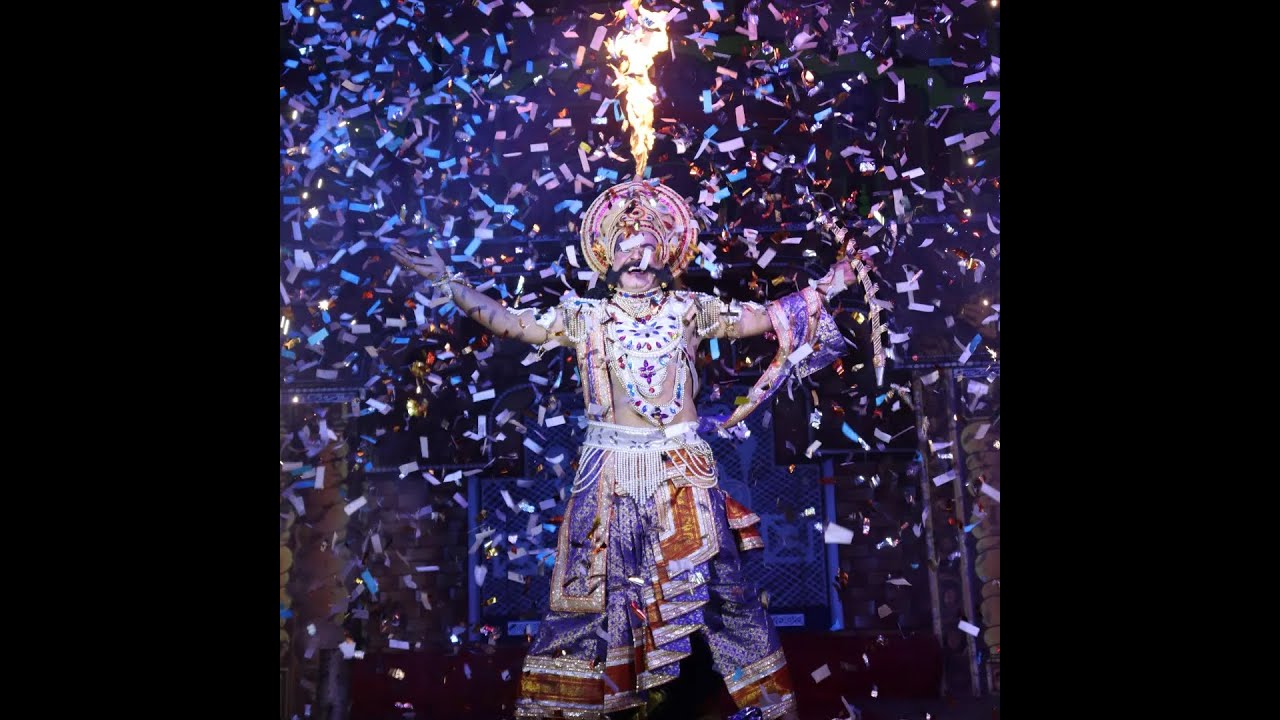 Character Of Ravan| Ravan Entry|Ravan makeup|Ravan history| AK ...