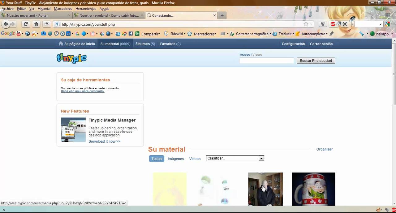 Como poner fotos desde tinypic al foro - YouTube
