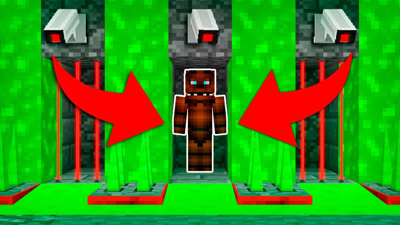 FREDDY FUGIU DA PRISÃO DE SLIME! (MINECRAFT PRISON ESCAPE) - YouTube