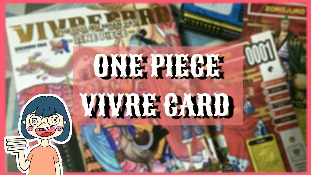 ONE PIECE VIVRE CARD | Thẻ Dữ Liệu Nhân Vật One Piece - YouTube