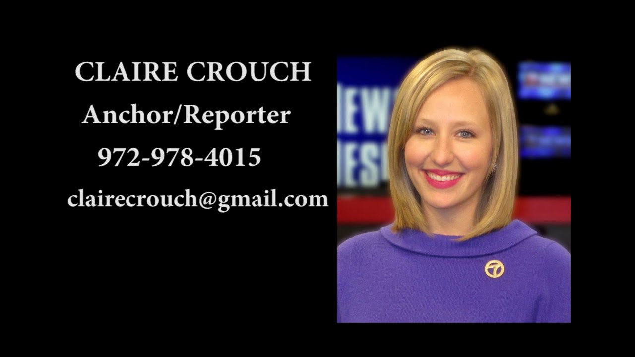 Claire Crouch Feature Reporter - YouTube